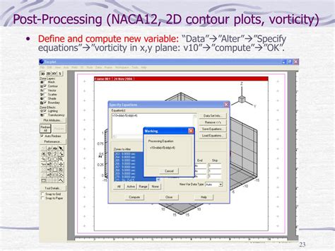 Ppt Grid Generation And Post Processing For Computational Fluid