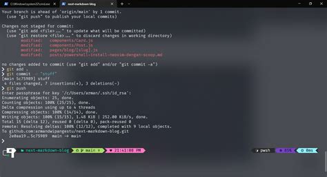 powershell install oh my posh
