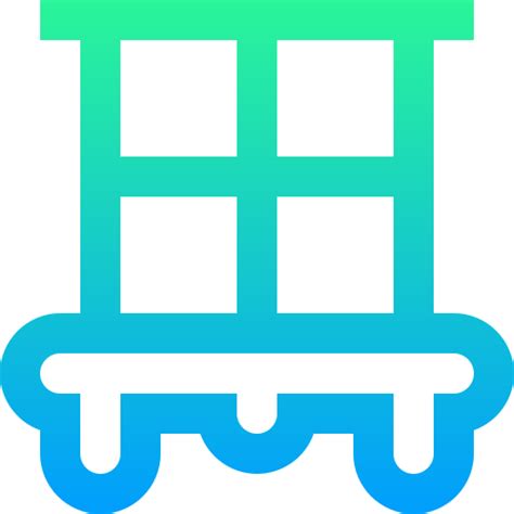 Window Super Basic Straight Gradient Icon