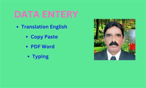 Do Data Entry Typing Documents Filling Form Copy Paste By