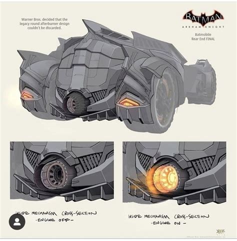 Concept Art Of Batmans Batmobile