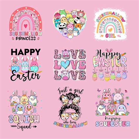 Squishmallow Princess Png Love Squishmallow Png Squish Squad Easter Png Happy Easter Squish
