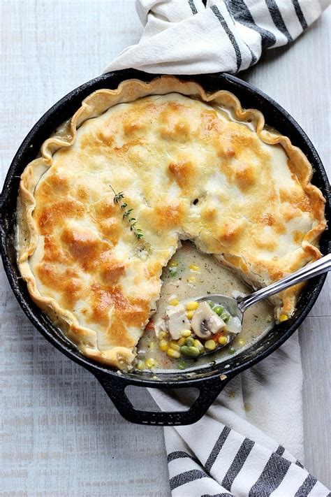 Skillet Chicken Pot Pie Garden In The Kitchen