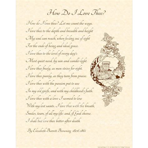 How Do I Love Thee Poem Explanation At Tiffany Mora Blog