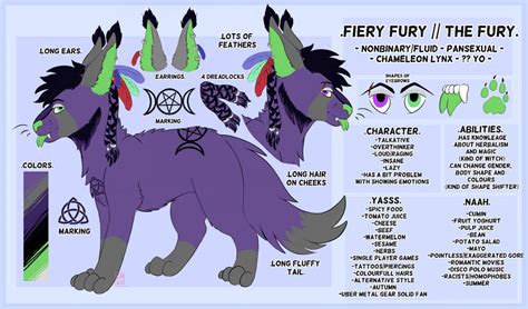 Furia Character Sheet By Samuelwolfo On Deviantart