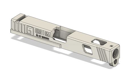 Stl File Airsoft Glock 17 Slide Gm1 🔫 3mf・3d Print Design To Download