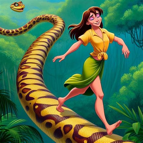 Kaa And Jane By Timb3rwolf444 On Deviantart