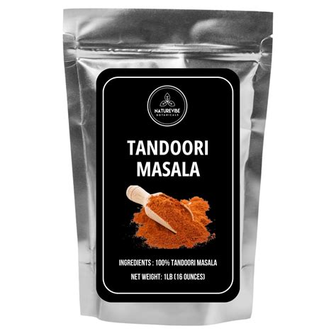 Tandoori Masala 1lb By Naturevibe Botanicals Indian