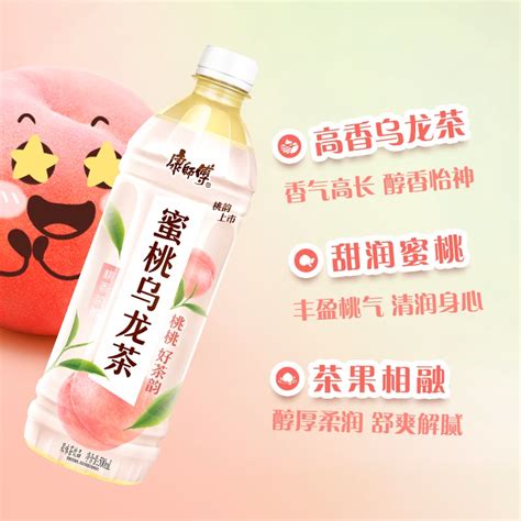 康师傅蜜桃乌龙茶500ml15