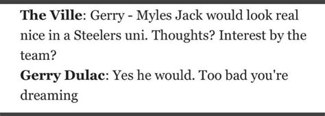 Gerry Dulac Earlier Today… R Steelers