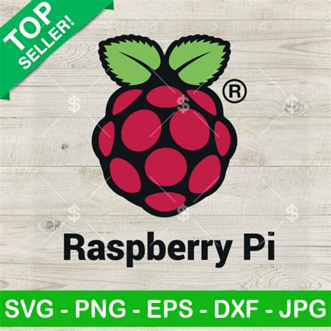 Raspberry Pi Logo Svg Raspberry Svg Pi Logo Svg Png Dxf Eps