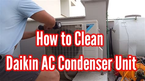 How To Clean Daikin Ac Condenser Unitdiy Cleaningamployincyprusvlogs