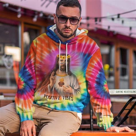 Hippie Jesus Custom Hoodie Apparel Gear Fandom
