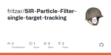 github fritzar sir particle filter single target tracking