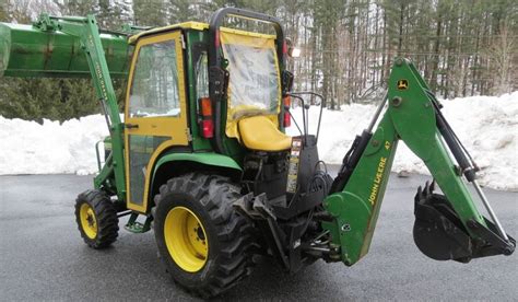 2004 John Deere 4310 4x4 Loader Backhoe Cab