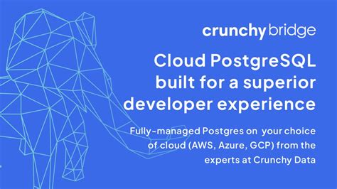 Crunchy Data On Linkedin Crunchy Data Postgres For Cloud Kubernetes