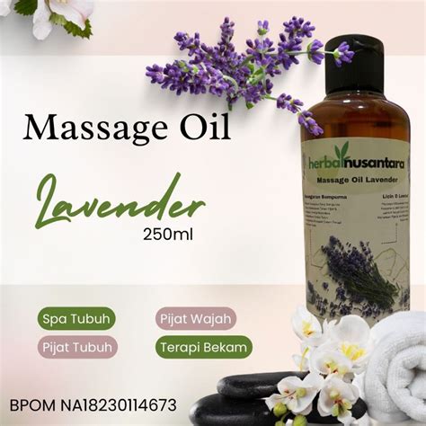 Jual Minyak Pijat Urut Oil Massage Bekam Aromaterapi Lavender Herbal