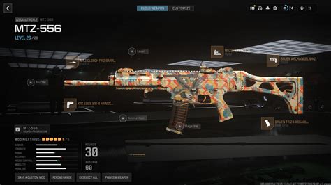 The best MTZ-556 loadout and class setup in MW3 season 3