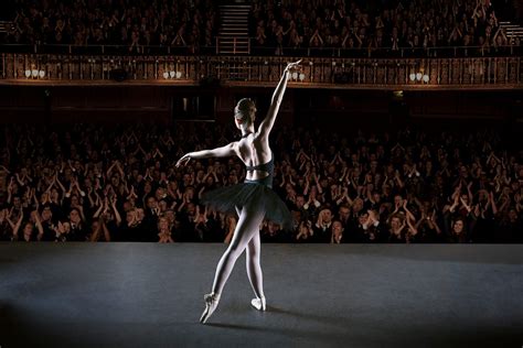 Ballerina Performing On Stage In Theater By Caia Images On 500px