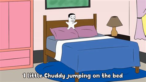 One Little Chuddy Jumping On The Bed Chudjak  One Little Chuddy