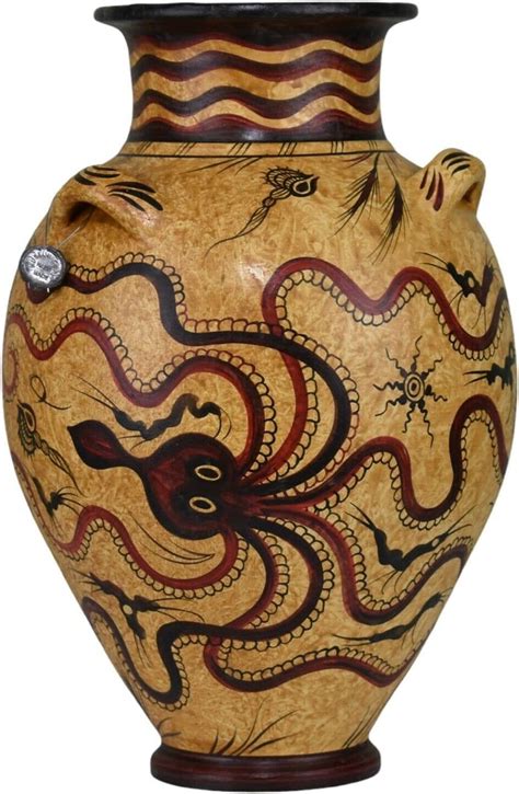 Minoan Octopus Vase Minoan Art Minoan Greek Pottery