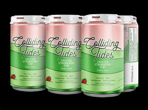 Colliding Tides Frosted Strawberry Kiwi Twist 6 Pack Pei Brewing Company