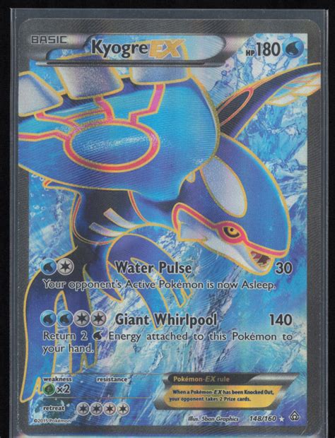 Kyogre Ex 148 Current Market Value Primal Clash