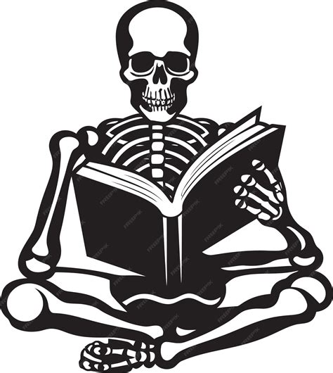 Bare Boned Bibliophiles Skeletons Discussing Classicsreading In The