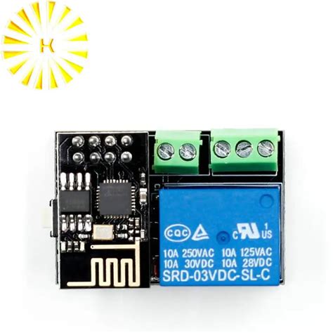 Esp8266 Esp 01s 5v M Dulo De Rel Wi Fi Coisas Casa Inteligente Interruptor Controle Remoto