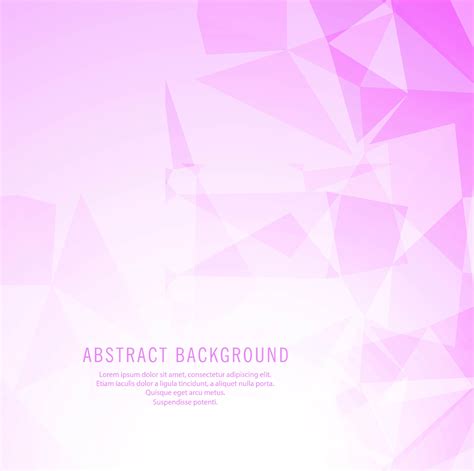 Abstract Pink Geometric Polygon Background 257096 Vector Art At Vecteezy