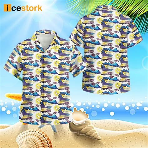 Doc Brown Back To The Future Button Hawaiian Shirt Kaibatime