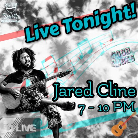 Jared Michael Cline Seawitch Tiki Bar Live Music Carolina Beach Nc
