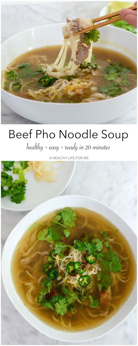 Beef Pho Noodle Soup Artofit