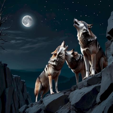 Three Wolves Images Free Download On Freepik