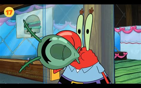 So Krabs Inflated Him Through His R Spongebob