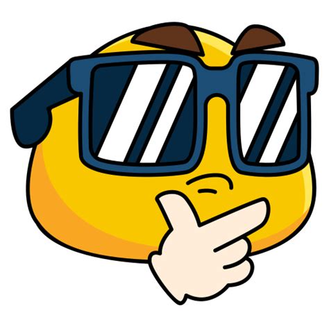 Thoughtful Emoji Free Smileys Icons