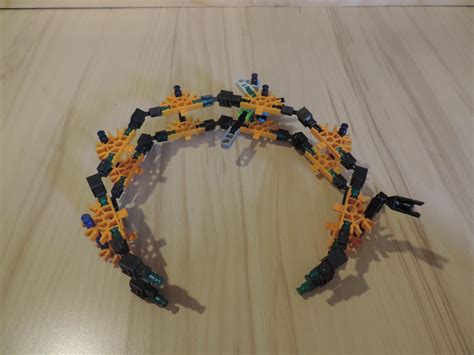 knex ball machine element roll back loop 9 steps instructables