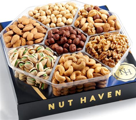 Oh Nuts Nuts T Basket 7 Section Assorted T Tin Box