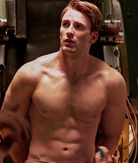 Chris Evans Shirtless Muscle Chris Evans Working Out Chris Evans Abs