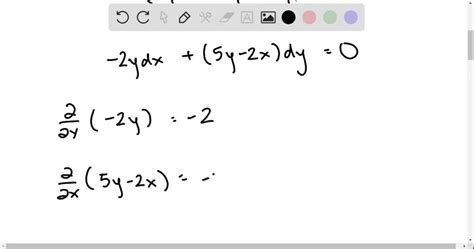 Solved Determine Whether The Given Differential Equation Is Exact If