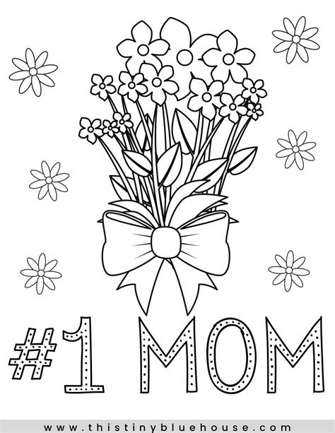 Free Printable Mothers Day Coloring Sheets Free Printable Wonderland