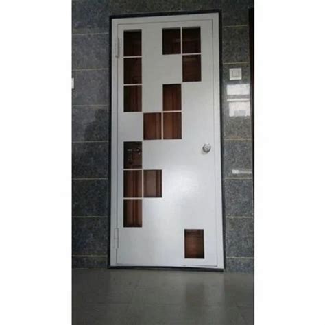 White 20mm Polished Gi Safety Door For Home At ₹ 500 Sq Ft In Ichalkaranji Id 2852997133833