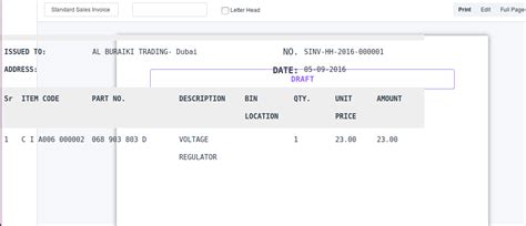 Custom Page Size And Print Preview Layout Print Formats Frappe Forum