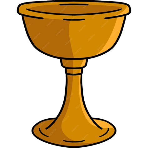 Premium Vector Hanukkah Chalice Cartoon Colored Clipart