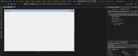 Creando Proyecto Winforms En Visual Basic 2022 Cesar Systems