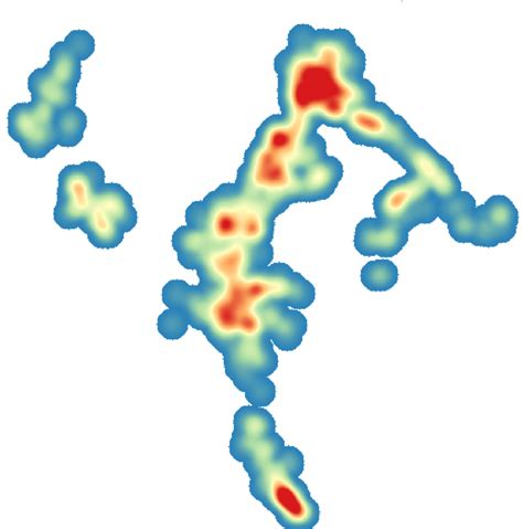 Adding Contour Line To Heatmap In Qgis Geographic Information Systems Stack Exchange