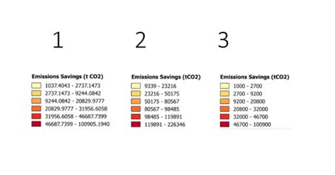 cartography accurate way to show values of each classification range