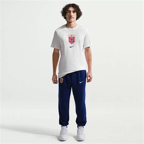 Mens Nike White Norway National Team Crest T Shirt