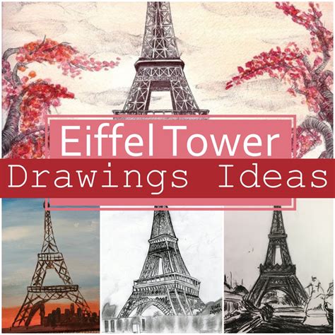 15 Eiffel Tower Drawings Ideas For Tourists Diys Craftsy