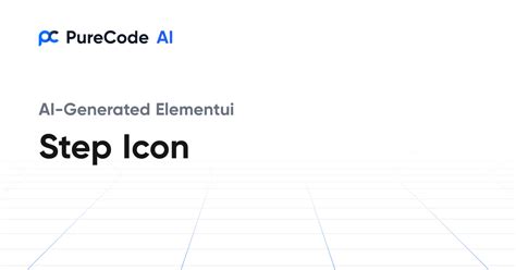Build Great Elementui Step Icon Components Faster Using Ai Tools